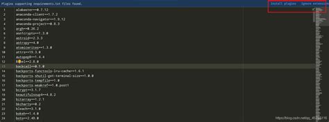 【python项目】 requirements文件的使用 csdn博客