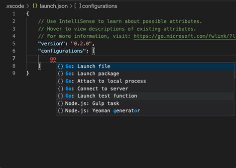 Go Debugging Vscode Til