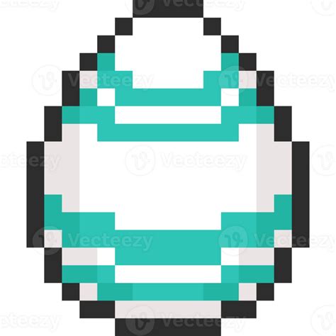Pixel Art Easter Egg Icon 31098146 PNG