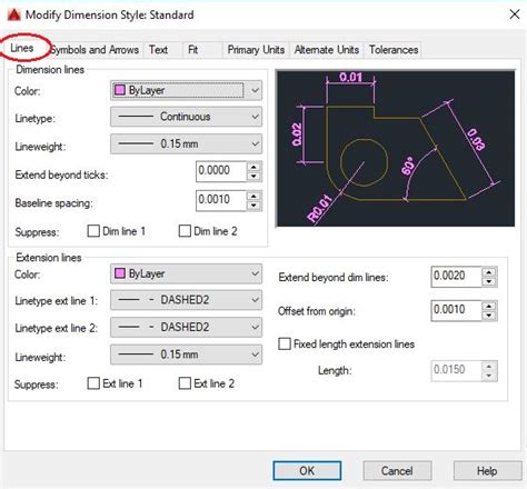 AutoCAD Annotative Dimensions Dimension Style Set Up CAD Standard