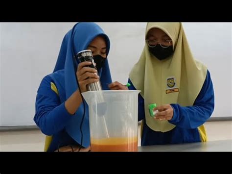 Proses Pembuatan Sabun Di Makmal Sains YouTube