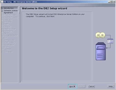 creating and configuring an ibm db2 database
