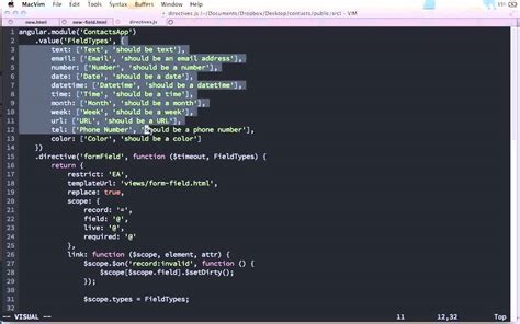 building a web app from scratch with angularjs 2 4 new field directive the template youtube 720p