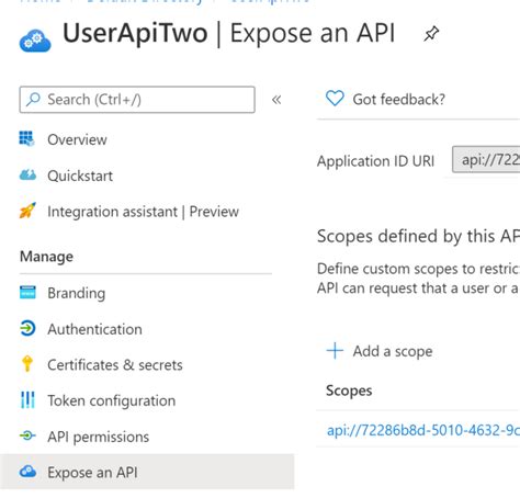 Implement A Web App And An Aspnet Core Secure Api Using Azure Ad Which Delegates To A Second