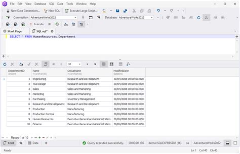 View And Edit Data In The Grid View Mode