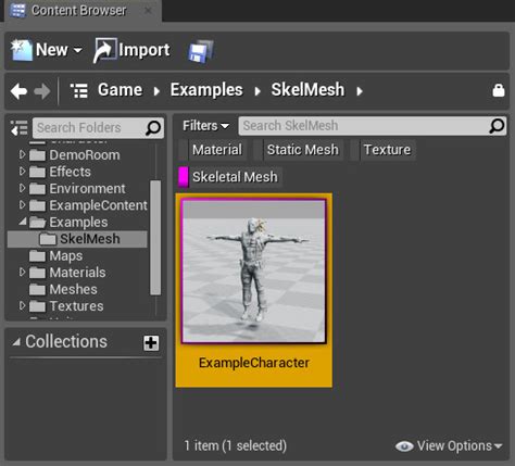 FBX Animation Pipeline Unreal Engine 4 26 Documentation