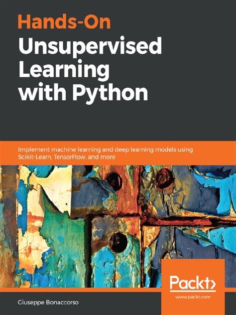 hands on unsupervised learning with python pdf cluster analysis machine learning