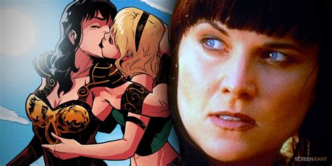 It Took 24 Years But Xena And Gabrielles Romance Was Confirmed With One Kiss