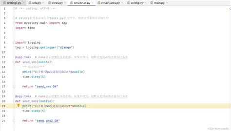 python开发运维：django 4 2 7 使用celery 5 3 5 完成异步和定时任务 python django celery等任务队列系统来定期运行这个服务 csdn博客