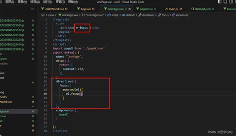 vue3中的自定义指令用法 csdn博客