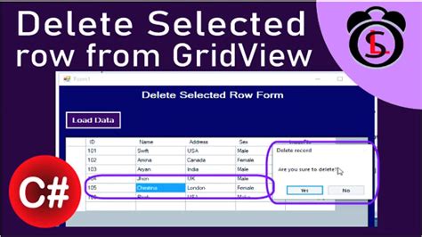 DataGridview Cell Click Event C How To Delete Selected Row In