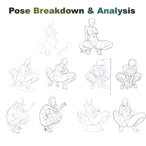 My Attempt On Breaking Down Bent Knees Rlearntodraw