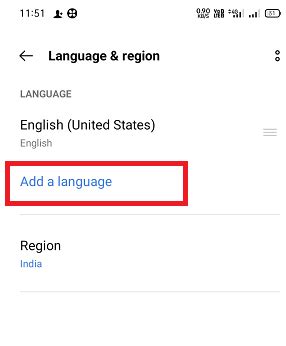 How To Change Language On Android Javatpoint