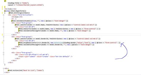simple dropdownlist in mvc with using model and without model mvc arena asp
