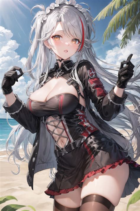 Prinz Eugen Azur Lane Generated By Brightskyuseryhys5775 Aibooru