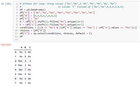 python how to eliminate for loop with the extraction of each value from stack overflow