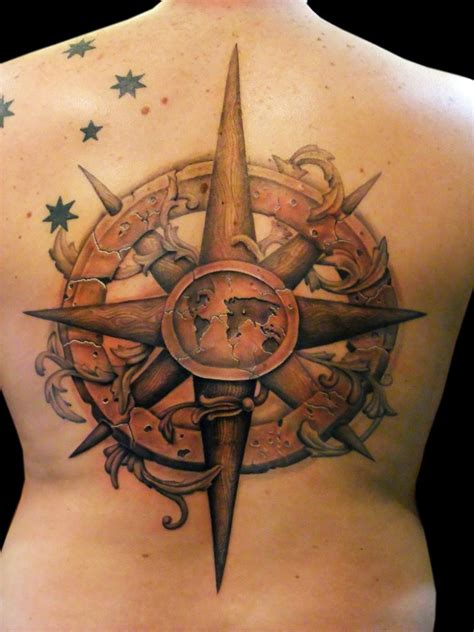Compass Tattoos Designs Ideas And Meaning Tattoos For You