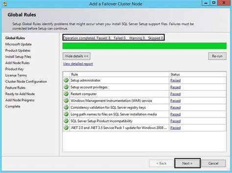 step by step installation of adding a new node to a sql server 2014 failver cluster sql server