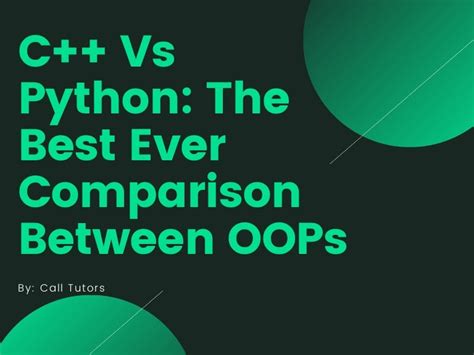 c vs python the best ever comparison