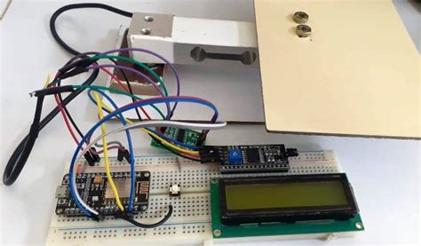 iot weighing scale using load cell hx711 esp32 new bl
