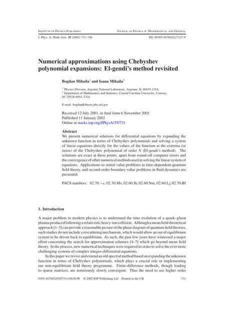 numerical methods journal pdf