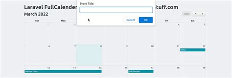 How To Add Fullcalendar Ajex In Laravel 10 ItErrorSolution Web