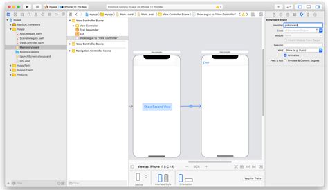 Navigating Between Views IOS Alan Docs