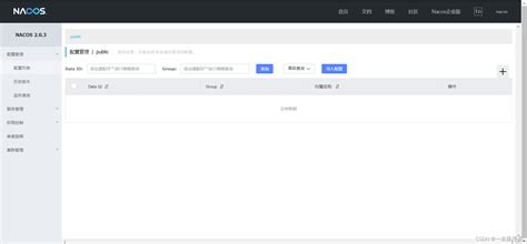 docker安装nacos详细教程 docker nacos 设置密码 csdn博客