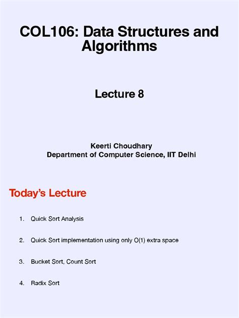 lec 08 pdf algorithms and data structures algorithms