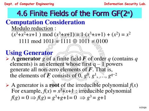 ppt part i symmetric ciphers chapter 4 finite fields 4 1 groups rings and fields powerpoint