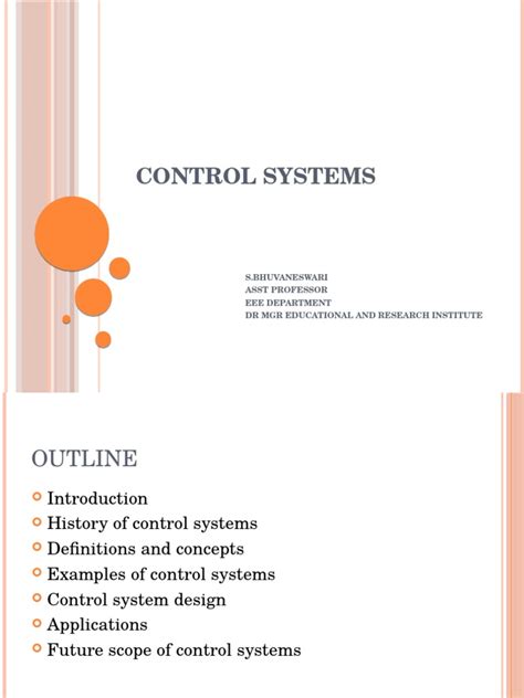 control systems pdf control theory control system