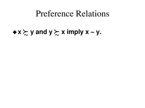 chapter 3 preferences ppt download