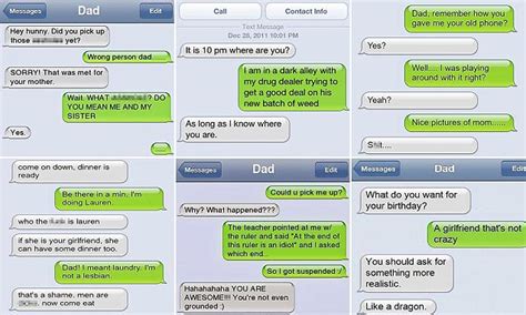 Are These The Funniest Dad Texts Ever Daily Mail Online