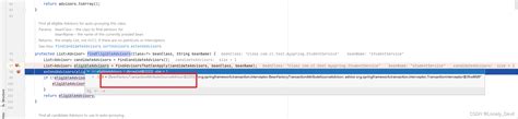 springboot解析 transaction注解原理 spring boot transactional 官网解释 csdn博客