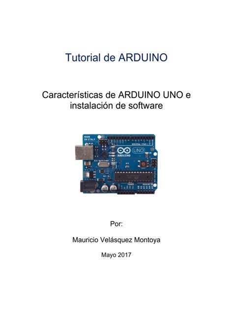 tutorial ardu pdf arduino microcontrolador