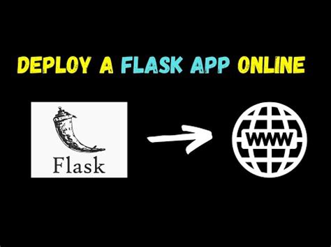 Easiest Way To Deploy A Flask App Online On Pythonanywhere Step By