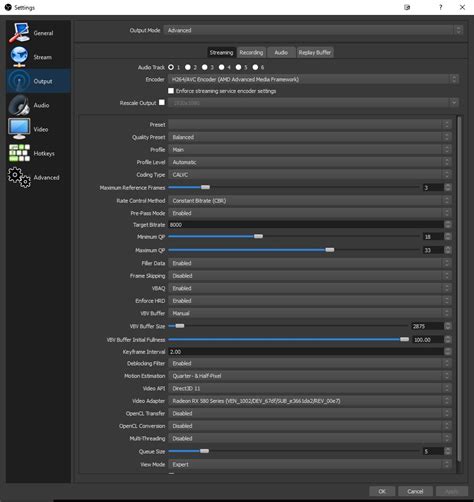 FEEDBACK V2 3 2 With Custom Settings Issue 307 Obsproject Obs Amd