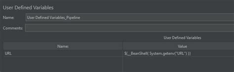 passing jmeter user defined variables as parameters in github workflow stack overflow
