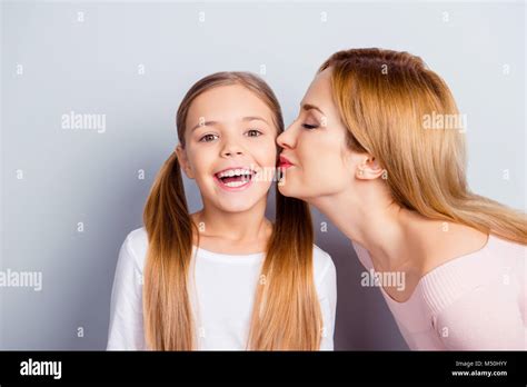 People Growing Up Generation Close Beloved Relatives Concept Close Up Portrait Of Delightful