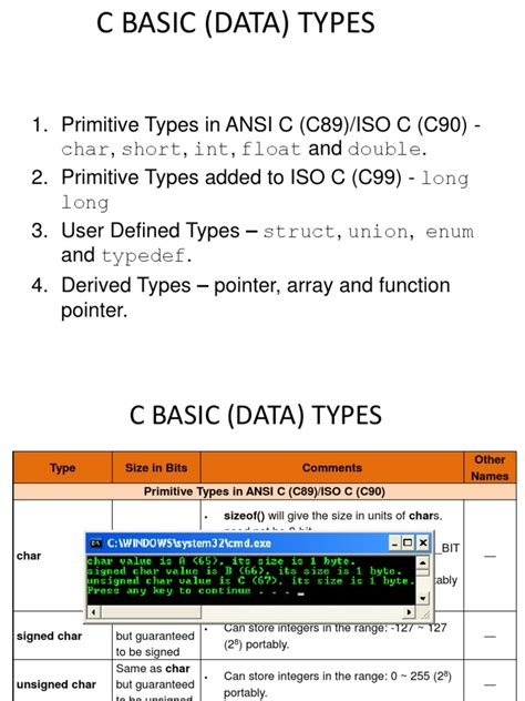 c programming data type int float double etc pdf data type integer computer science