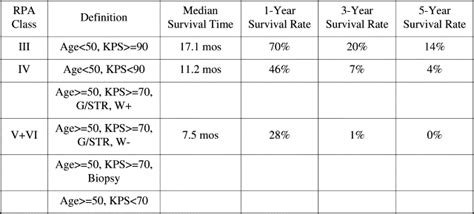reexamining the radiation therapy oncology group rtog recursive partitioning analysis rpa