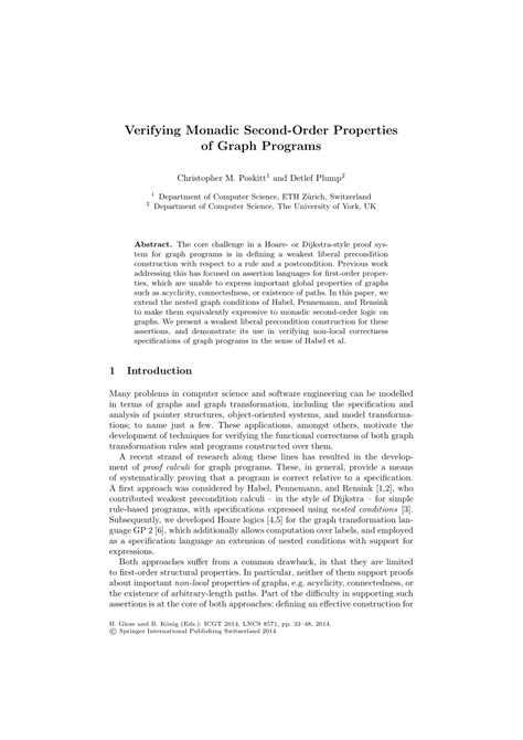 pdf verifying monadic second order properties of graph programs