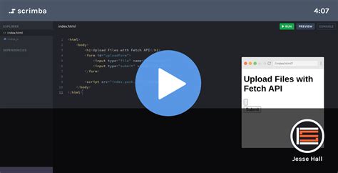 uploading multiple files with fetch