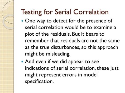 ppt serial correlation powerpoint presentation free download id 6400023