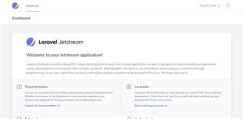 Laravel Inertia Js Auth Scaffolding Using Jetstream
