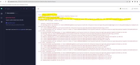 Webpack Compilation Error With Cypress 10 And Cucumber In Angular