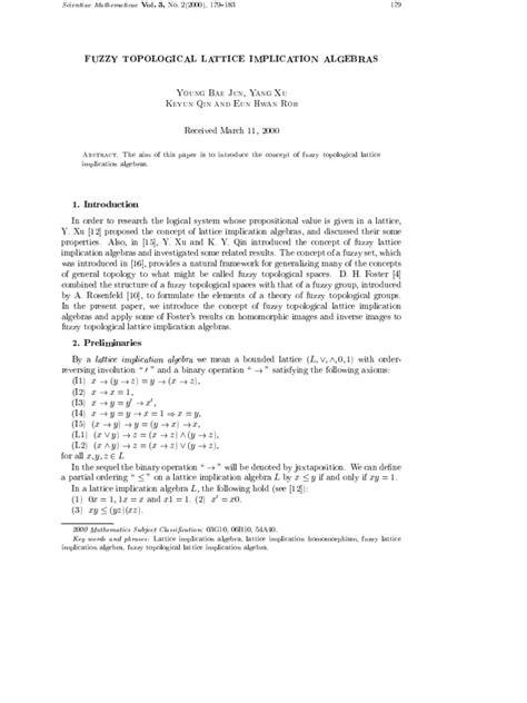 fuzzy topological lattice implication algebras pdf continuous function fuzzy logic