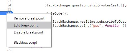 Javascript Editing In The Chrome Debugger Stack Overflow