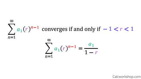 how to calculate sum of geometric series