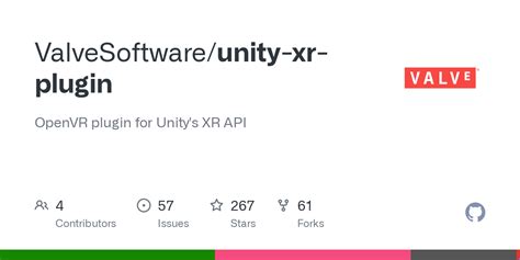 issues · valvesoftware unity xr plugin · github